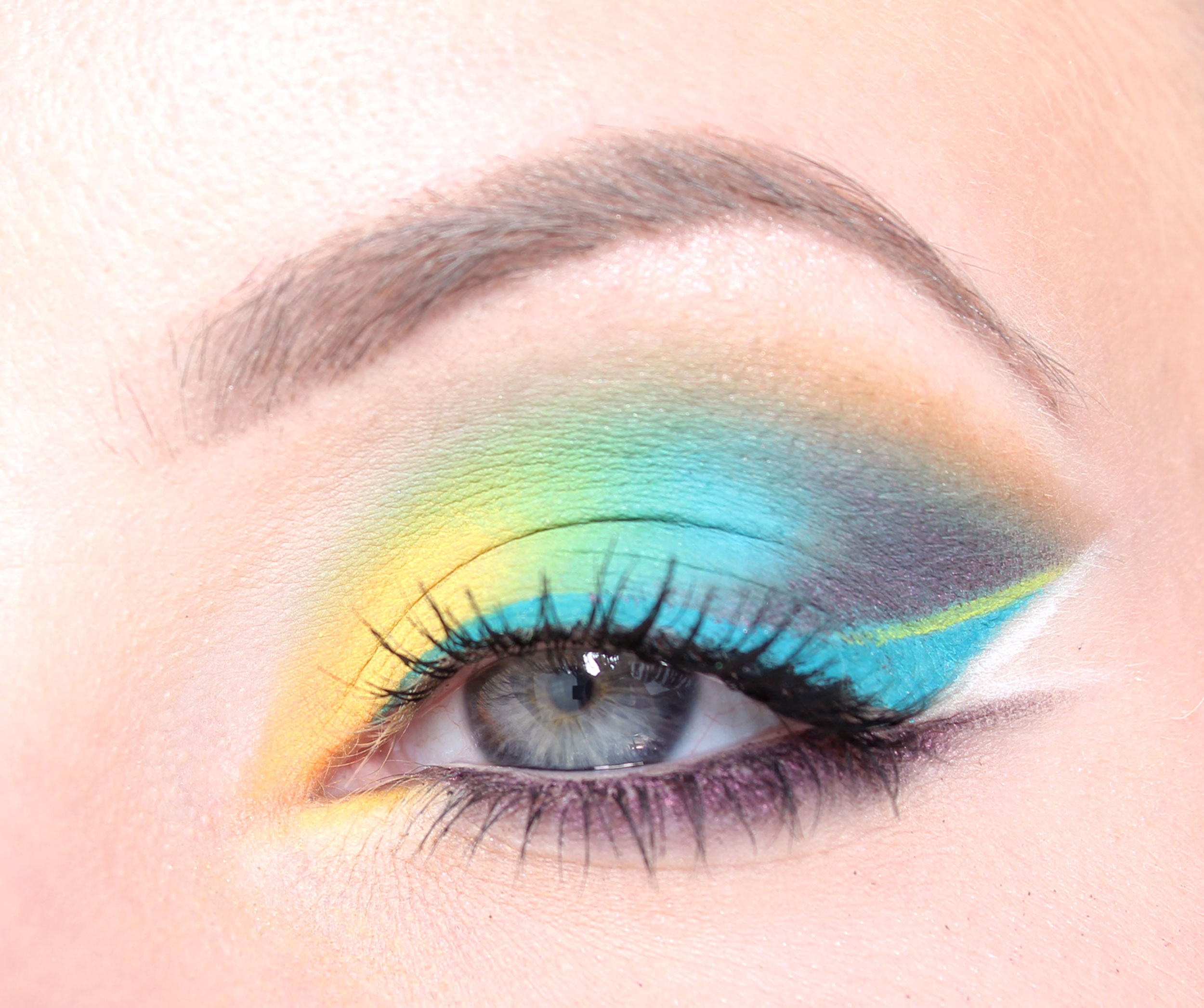 Tropical makeup tutorial | Imakeyousmile.se